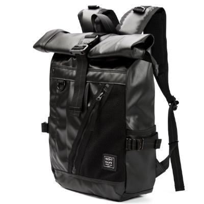 NIGHTHAWK ROLLTOP BACKPACK - BLK – Harvest Label
